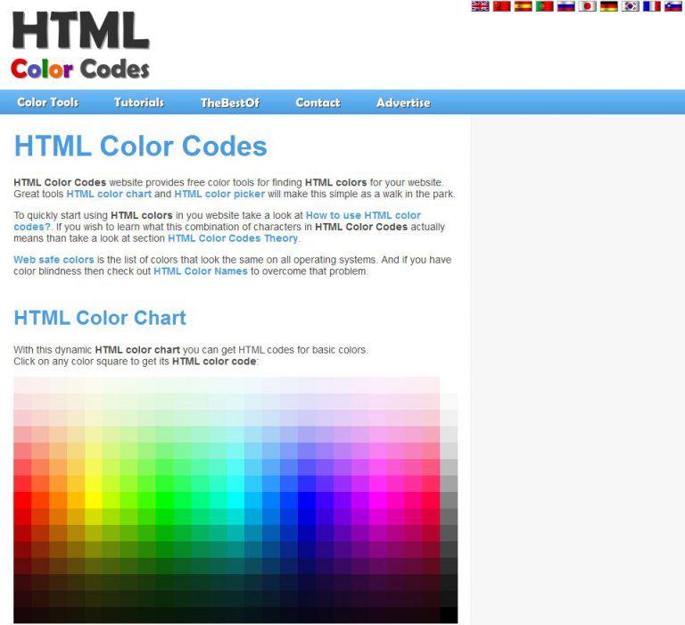 Des outils pour vos palettes de couleurs HTML - bweb - Brice Capobianco